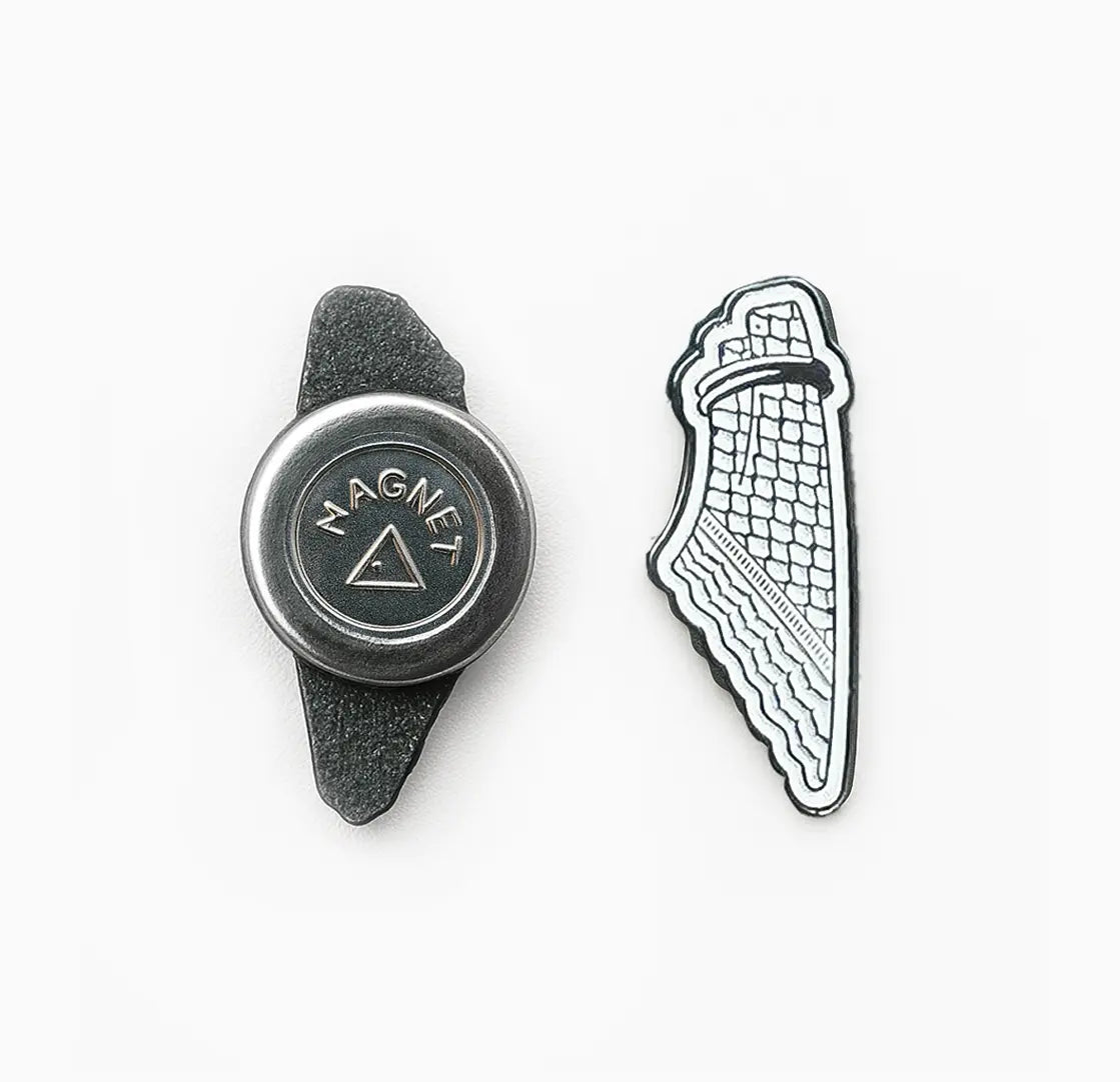 The Keffiyeh Map - Magnet – Wtrmelon