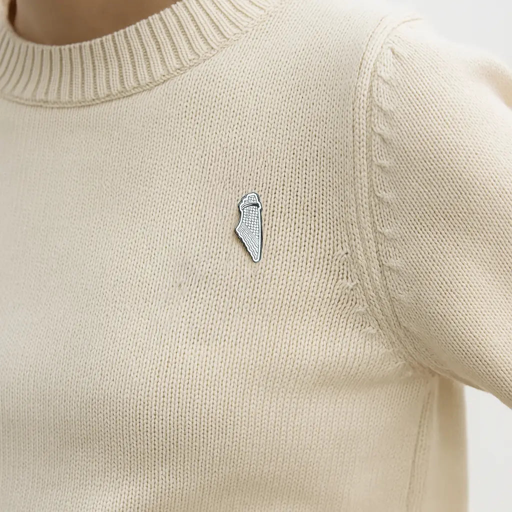 The Keffiyeh Map - Magnet – Wtrmelon